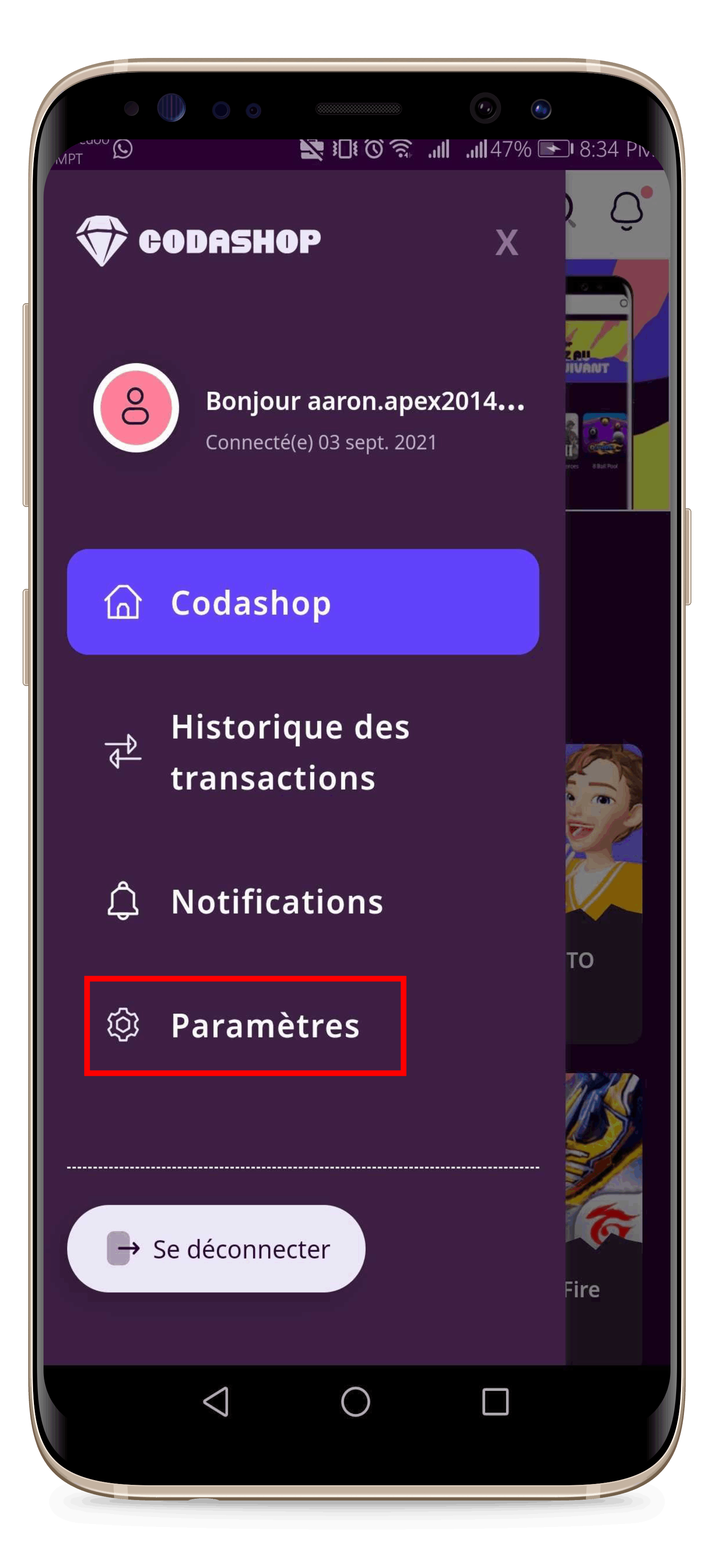 Comment supprimer mon compte Codashop ? – Codashop France