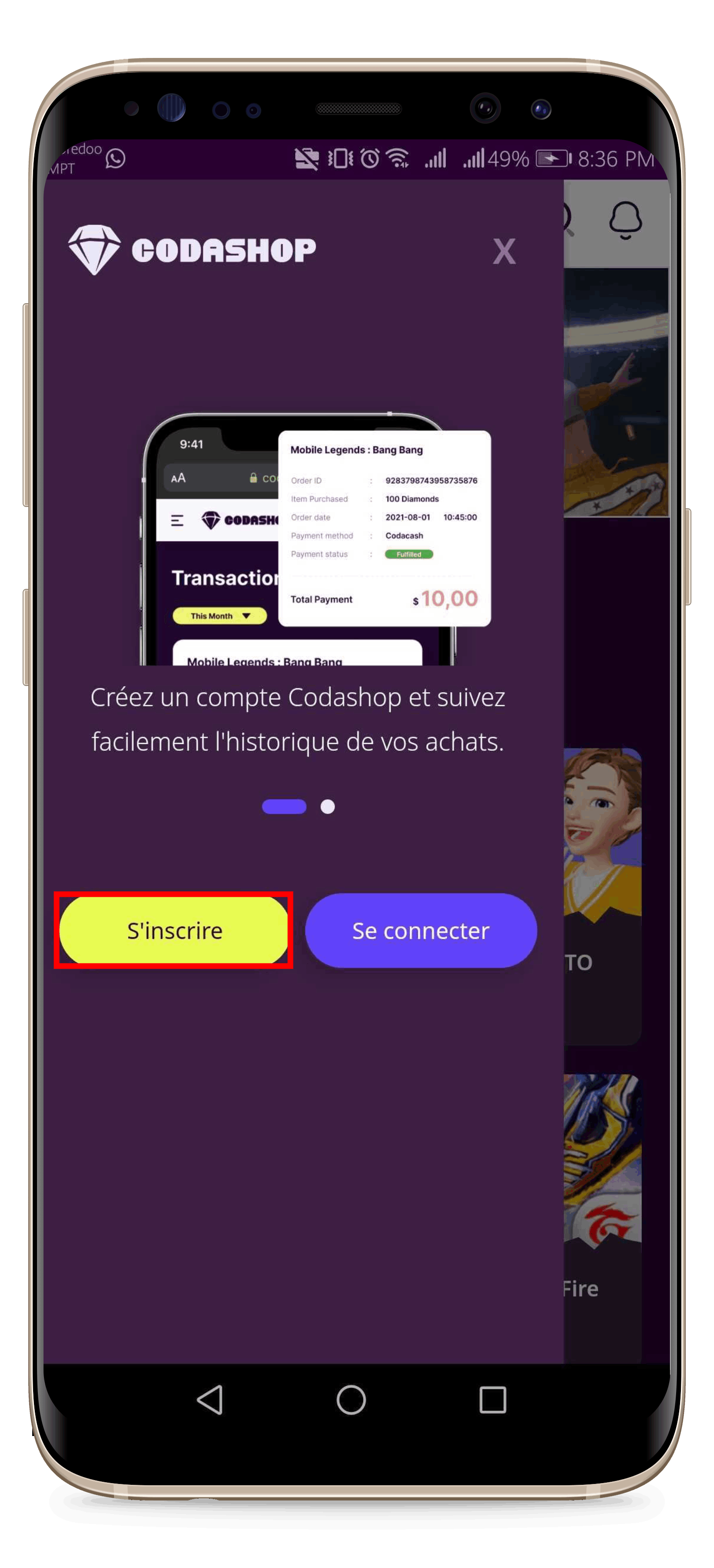 What is a Codashop account and how can I create one? – Codashop France