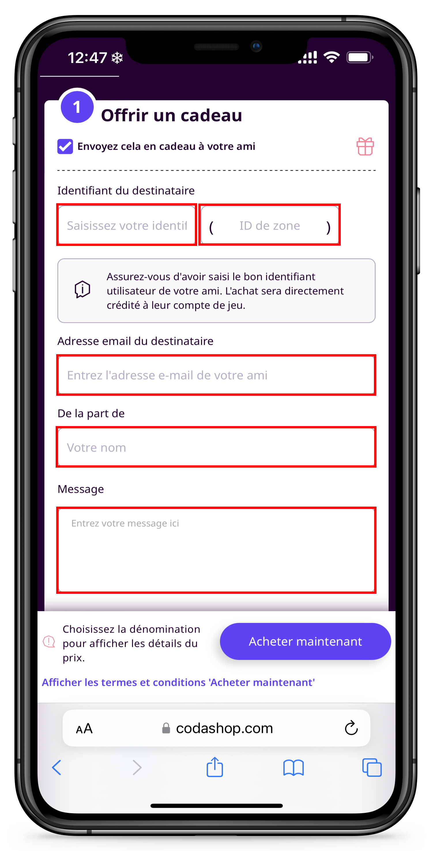 La fonction de don est maintenant disponible sur Codashop ! – Codashop ...